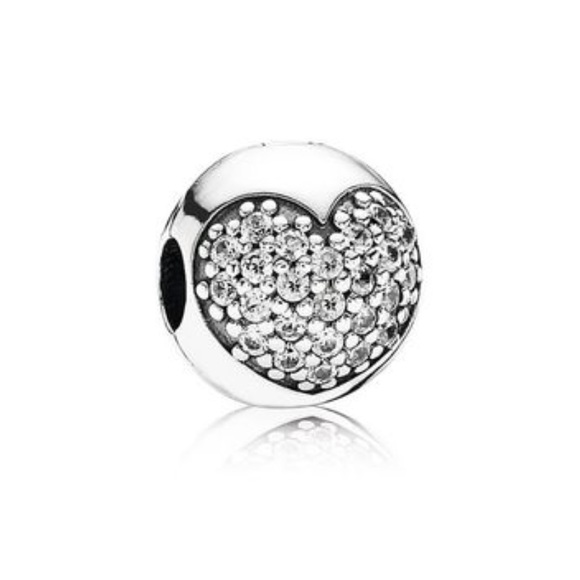 Pandora | Jewelry | Authentic Ss Pandora Love Of My Life Clip Charm ...